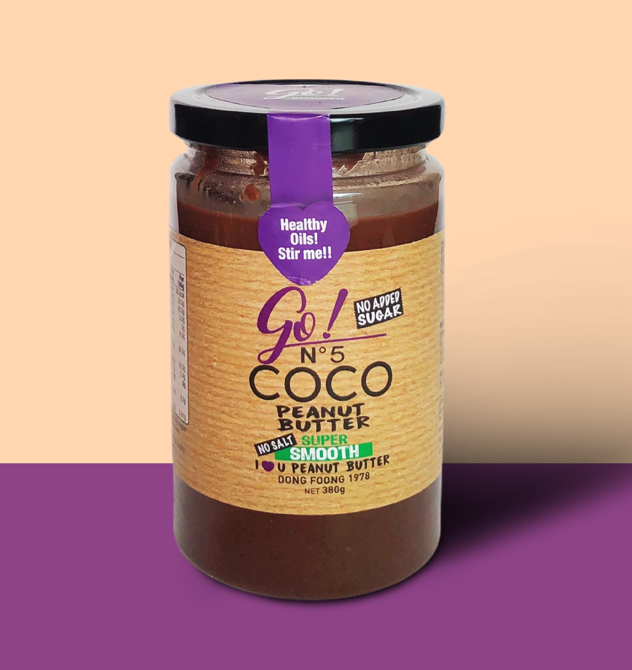 Nonosugar | Go! No.5 COCO Peanut Butter (EXP: DEC 2024)